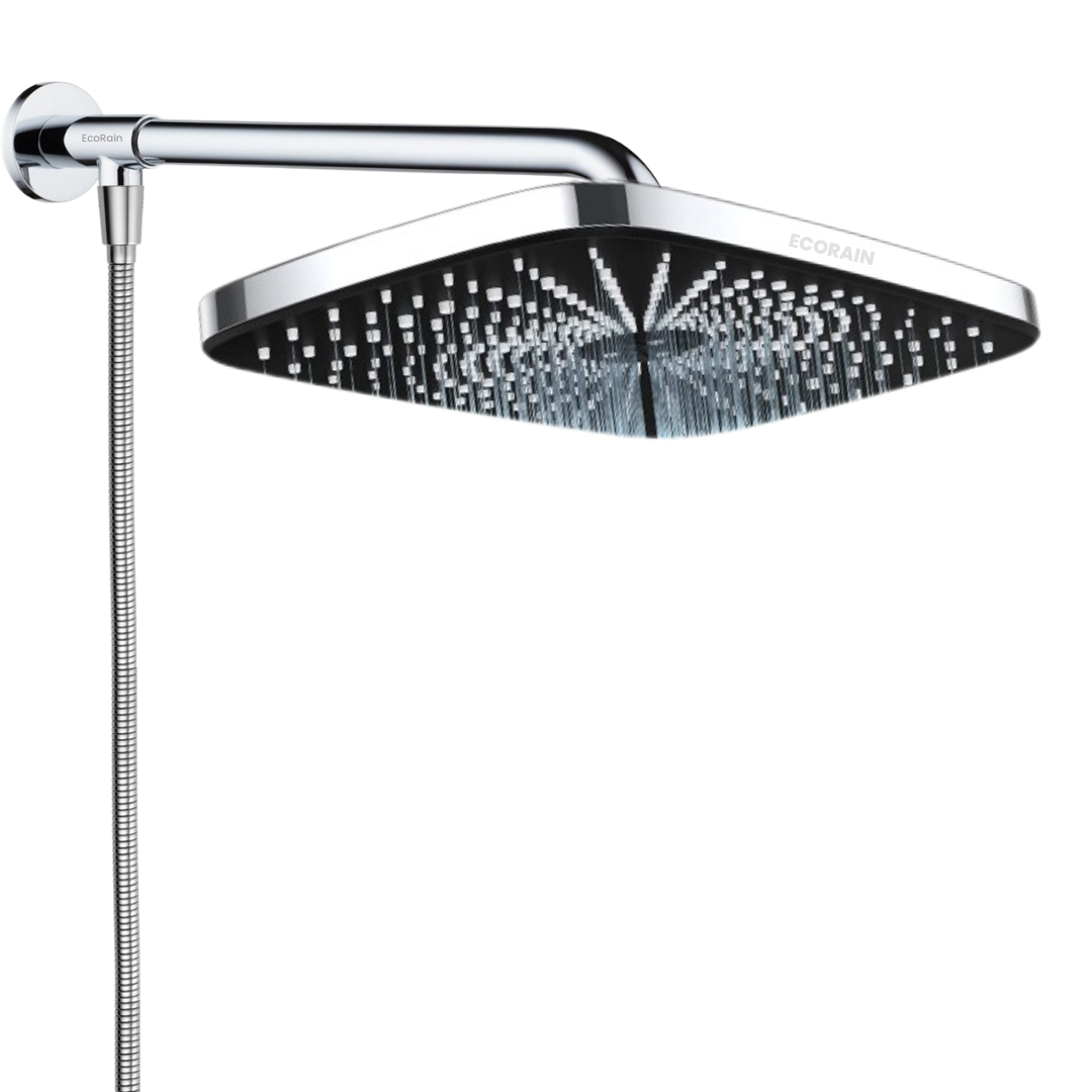 Rain shower set 30 cm Chrome - Water Saving & Competitive Price
